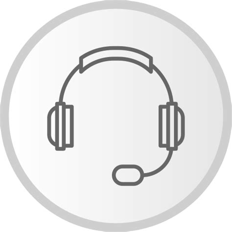 Headset Generic Grey Icon