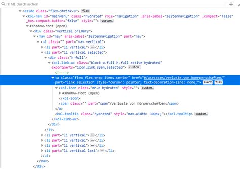 🐞 Bug Aria Current Bei Navigations Menüs Ohne Unterpunkte Wird Nicht