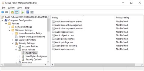 Determine The Differences And Usage Scenarios For Using Local Audit