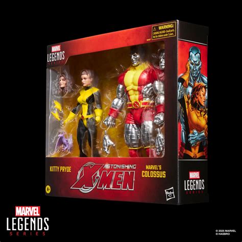 Marvel Legends Series Astonishing X Men Kitty Pryde And Colossus 2 Pack