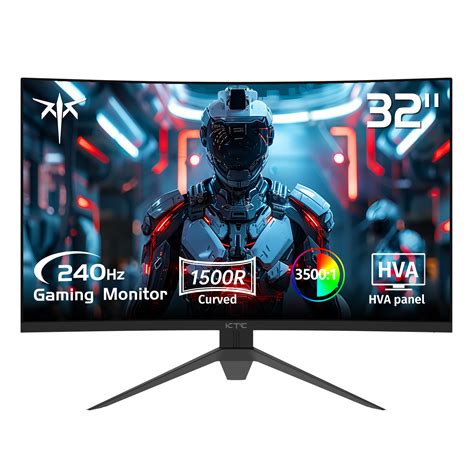 32 Curved 240hz Gaming Monitor 1ms