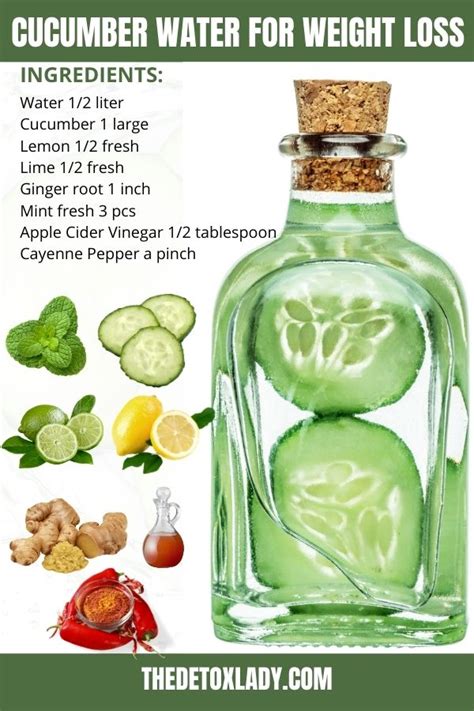 How To Make Cucumber Water 10 Recipes The Detox Lady