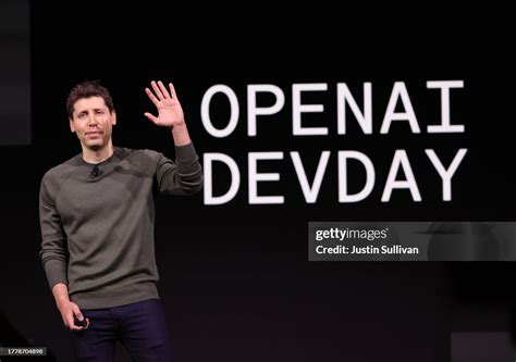 Openai Ceo Sam Altman Speaks During The Openai Devday Event On News