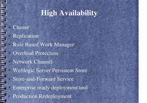 Weblogic Cluster Introduction Pdf