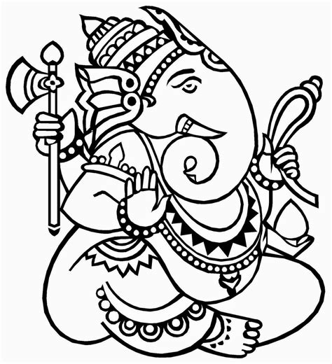 Free Ganesh Sketch Download Free Ganesh Sketch Png Images Free