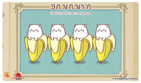 Officially Licensed Bananya Standard Playmat Bananya Line