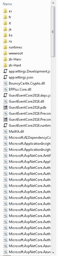 Asp Net Core Visual Studio Publishing Extra Files With File Publish