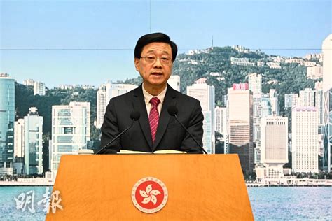 李家超否認收回高球場建屋涉管治威信 稱政府願接受批評 1316 20230629 港聞 即時新聞 明報新聞網