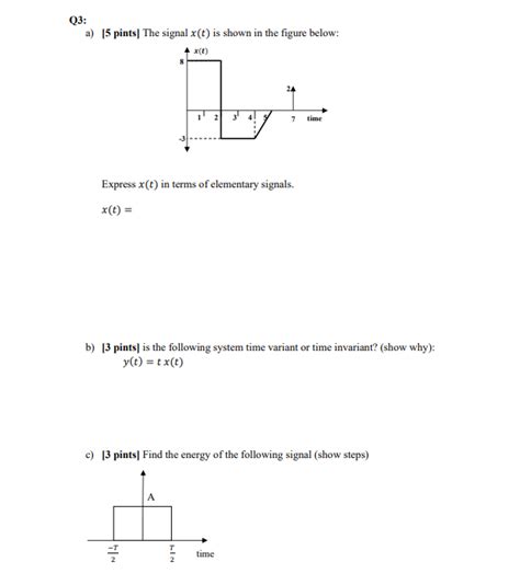 solved signals and systems ﻿pls solve it on paper