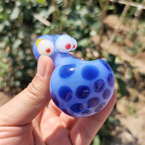 Handmade Unique Glass Pipes Mushrooms Mystery Smoking Hand Pipe Pretty