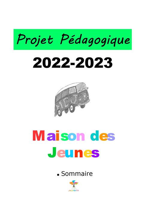 Projet pédagogique MDJ SIVOM des Asbamavis