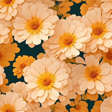Premium Ai Image Ai Generate Floral Seamless Pattern Digital Print