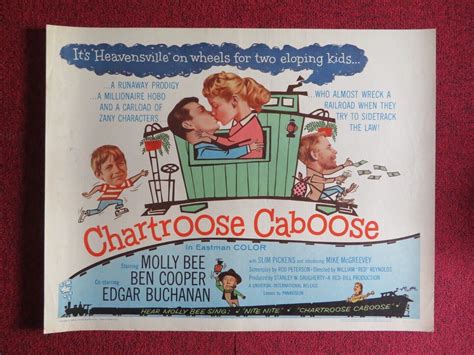 Chartroose Caboose Us Half Sheet 22x 28 Poster Molly Bee Ben Coope