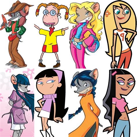 Nickelodeon Girl Cartoon Characters