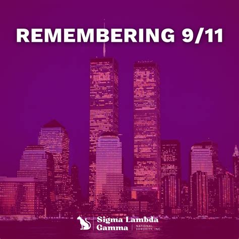 Sigma Lambda Gamma National Sorority Inc On Linkedin Today Marks 22 Years Since The Attacks