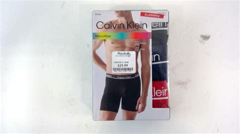 Calvin Klein 3 Pack Microfiber Boxer Brief Property Room