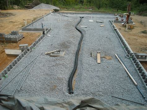 Radon Pipe Under Slab