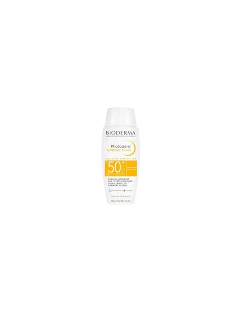 Bioderma Photoderm Mineral Fluid Spf50 Para Pieles Alérgicas A Los