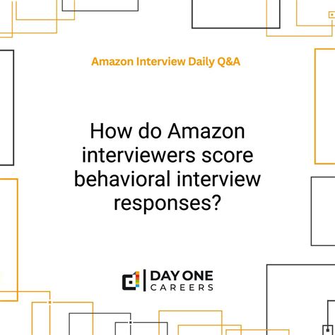 Day One Careers On Linkedin 🧩 Ever Wondered How Amazon Interviewers Assess Your Behavioral