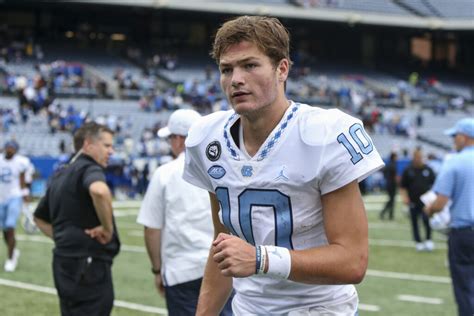 BREAKING UNC QB Drake Maye Has Declared For 2024 NFL Draft Won T Play