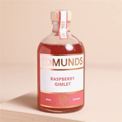 100ml Edmunds Raspberry Gimlet Cocktail Lisa Angel