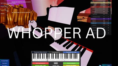 Burger King Whopper Ad Roblox Got Talent Youtube