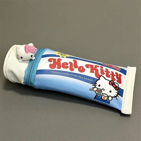 Hello Kitty Toothpaste Organizer Pouch In Kawaii Shop