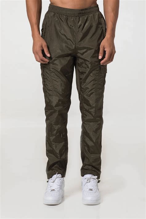 Crinkle Cargo Pant Khaki Siarr