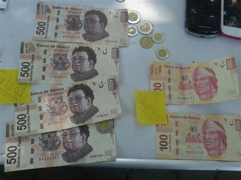 TRAÍAN 11 MIL PESOS EN BILLETES FALSOS Zona Centro Noticias