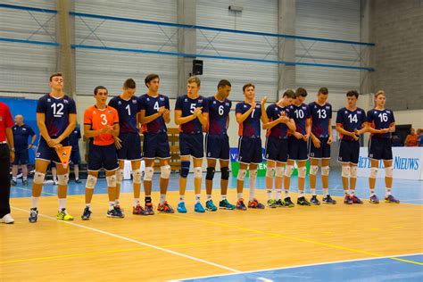 Wevza Geen Podiumplaats Jeugd Oranje Vizier Op Volleybal