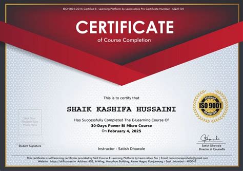 🎉 Excited To Share My Achievement 🎉 Shaik Kashifa Hussaini