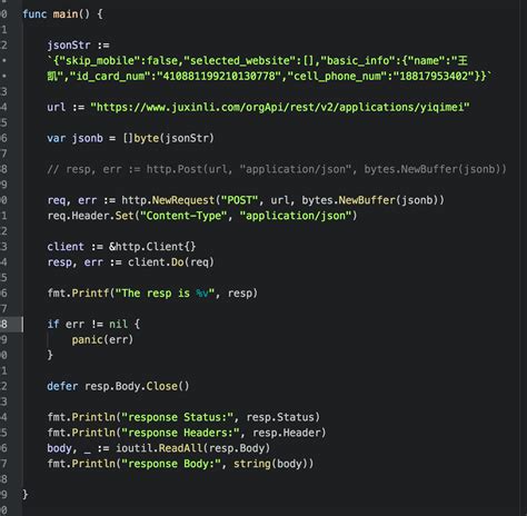 How To Send A Post Using Golang Replace With This Curl Command