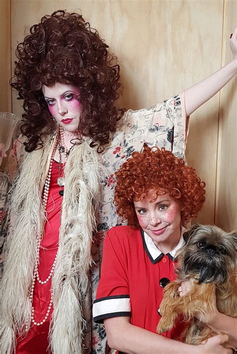 Annie And Miss Hannigan Snog The Frog