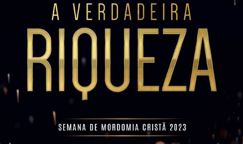 Semana De OraÇÃo De Mordomia Crista 2023
