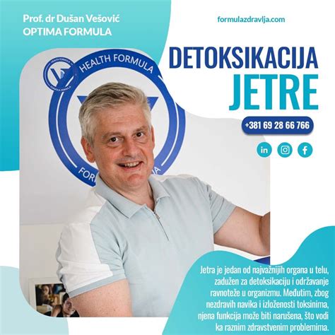 Dusan Vesovic On Linkedin 🍀 Jetra Centralni Organ Za Detoksikaciju Ima Ključnu Ulogu U