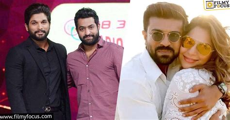 NTR and Allu Arjun Sent Special Wishes to Ram Charan and Upasana - Filmy Focus