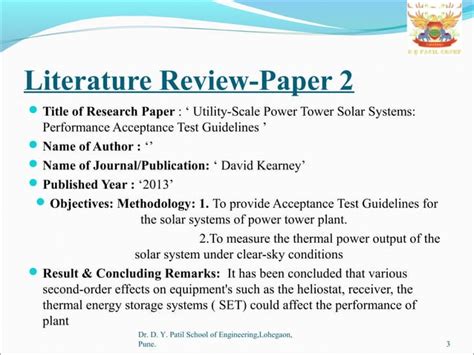 Solar Power Tower Ppt
