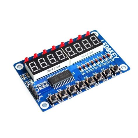 Key Display Forarduino New 8 Bit Digital Led Tube 8 Bit Tm1638 Module