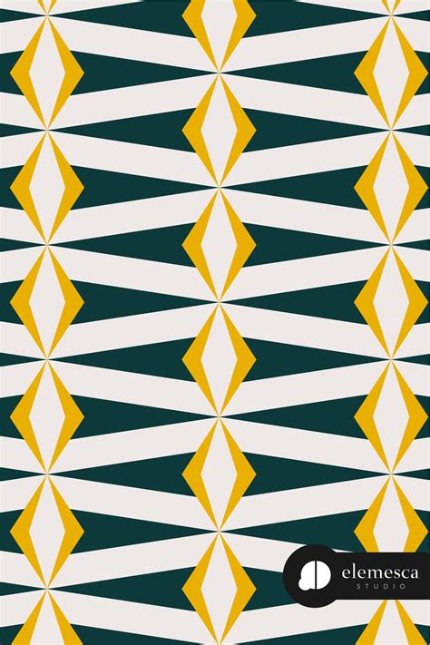 Yellow Diamonds Abstract Geometric Pattern Abstract Geometric Pattern Ethnic Pattern Design