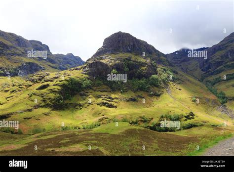 Glencoe An Ancient Highland Landscape Formed By A Volcano Hundreds Of
