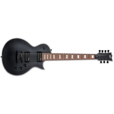 Esp Ec 257 7 String Electric Guitar Black Satin Bajaaocom