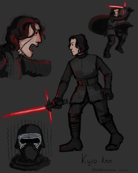 Funny Kylo To Relax There Are More Dynamics In A Small Sketch Than In Most Of My Works