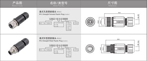 Cost Effective M12 5 Pin Connector Cable Assembly Shine Industry