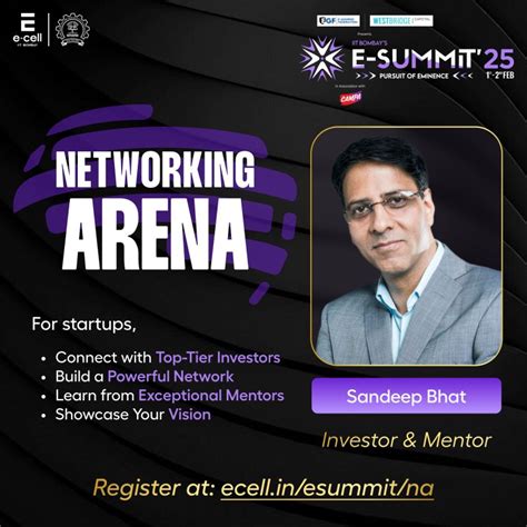 Ecell Iitb Esummit25 Sandeep Bhat