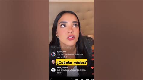 Esta Es La Altura Que Tiene SofÍa Arroyo I ExatlÓn MÉxico Exatlónméxico Sofiaarroyo Tvazteca