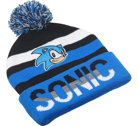 Sonic The Hedgehog Gorro De Invierno De Punto Acrílico Envío Gratis