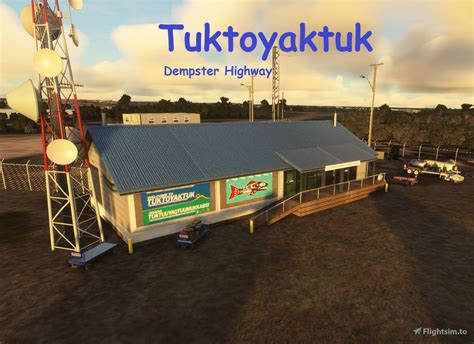 Tuktoyaktuk Airport Cyub For Microsoft Flight Simulator Msfs