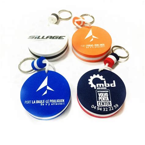 Custom 3d Cute Anime Car Eva Foam Nfl Keychains Floating Key Chain For Boat Marine Floating Key