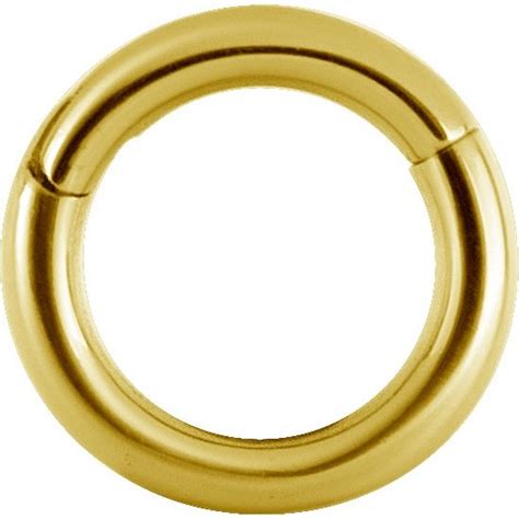 ARGOLLA ACERO QUIRURGICO DORADO CONTINUA CLICKER CONCH 1 2MM ARS NATURA