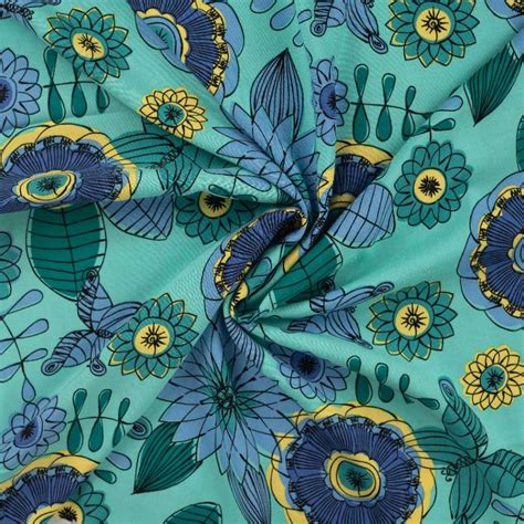 Viscose Chally 4 Vælg Mellem 65 Forskellige Print